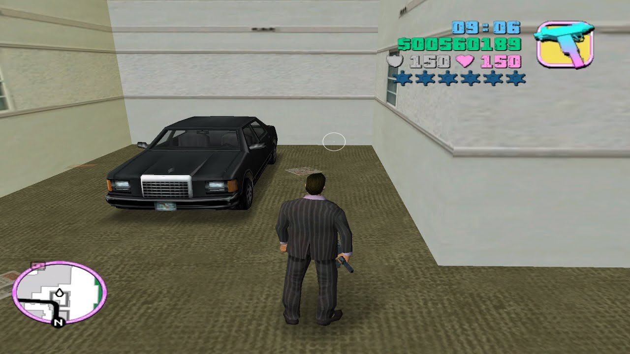 GTA Vice City [PC] Gameplay 10 (Vigilante Mission with FBI Washington ...