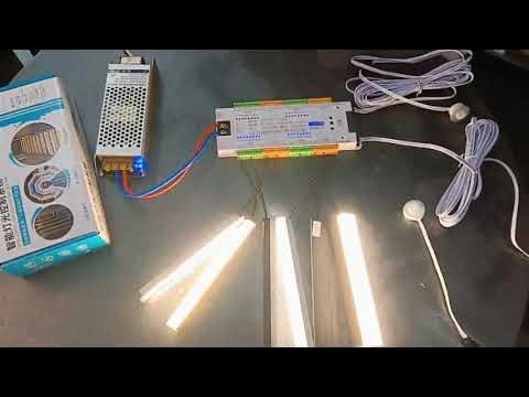 32 Channels LED Motion Sensor Step Lights- superlightingled - YouTube