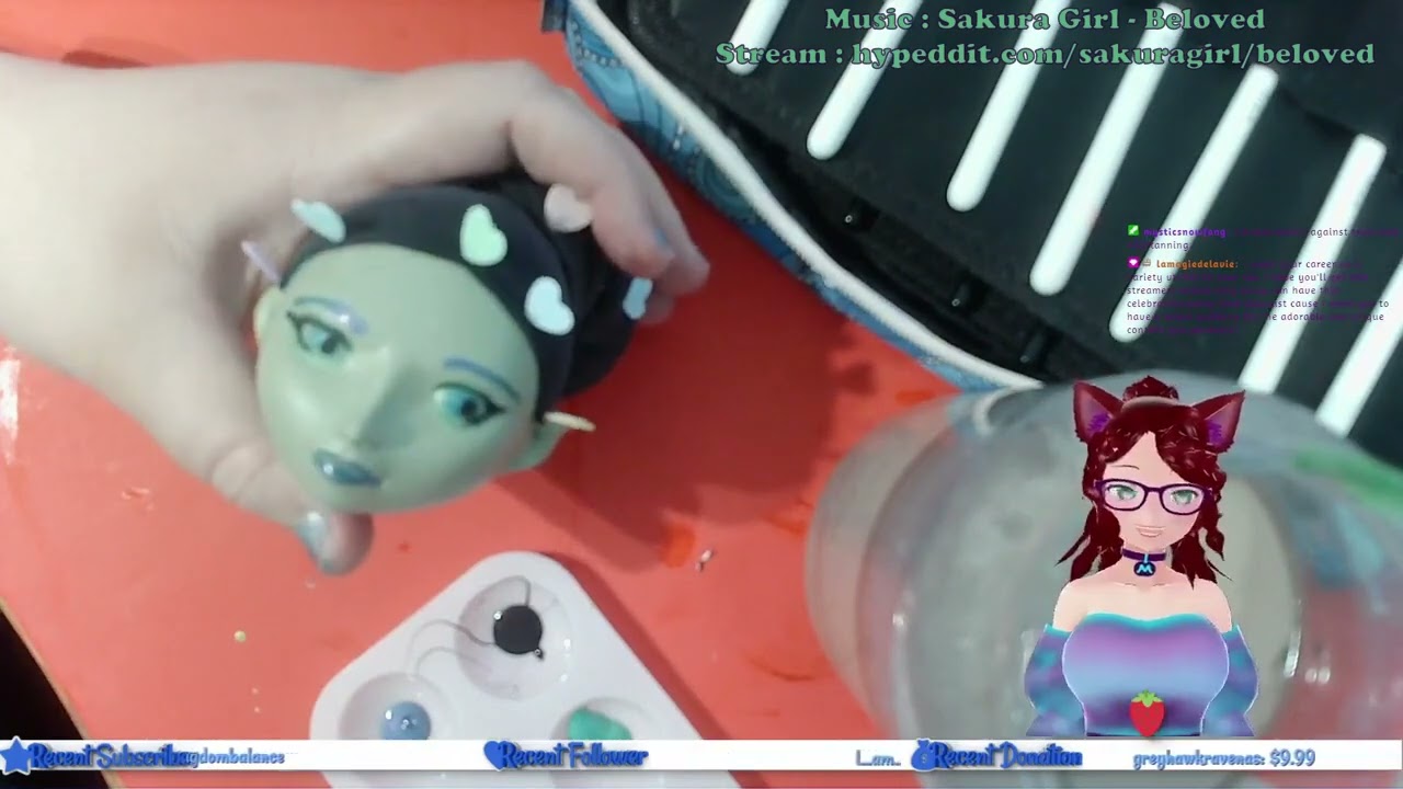 Myla The Siren Gets a Face - Make With Mallow: SpeedPaint - YouTube