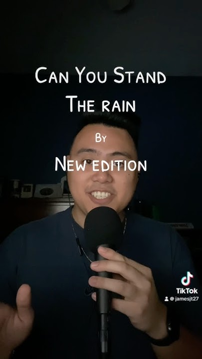 Can You Stand the Rain - New Edition (cover) - YouTube