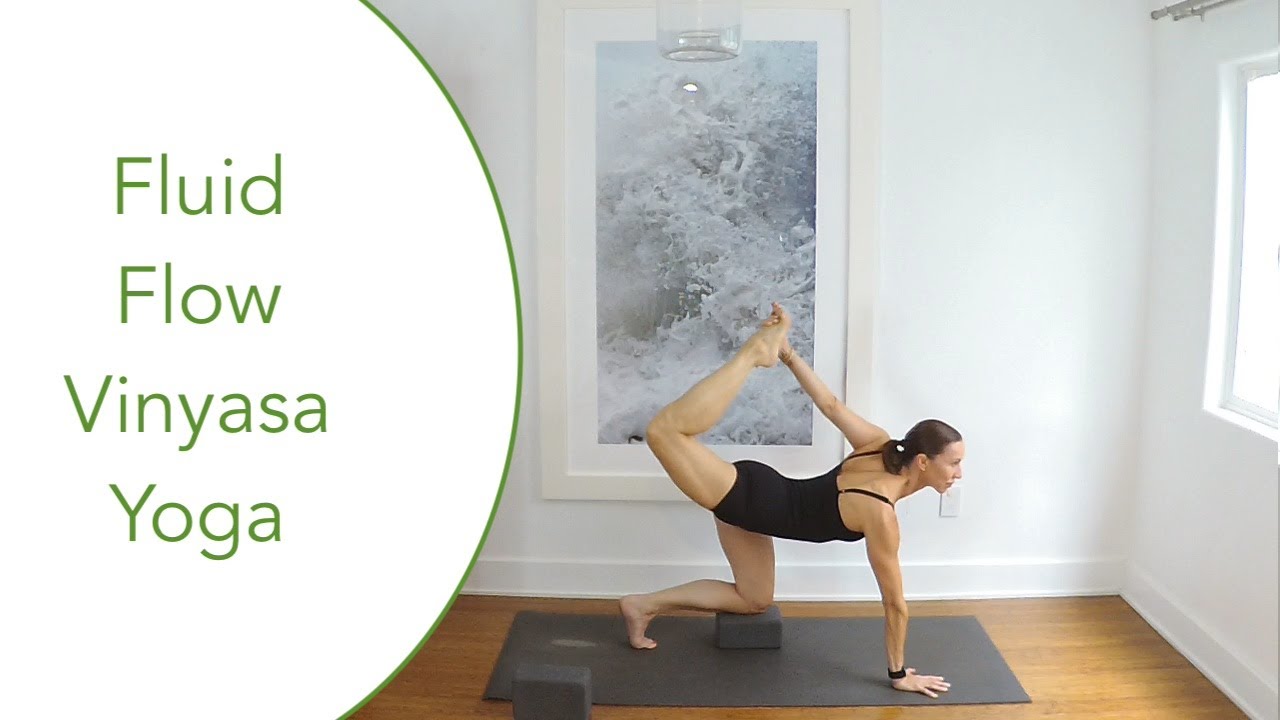 YOGA || Fluid Flow || 40 Minute Vinyasa - YouTube