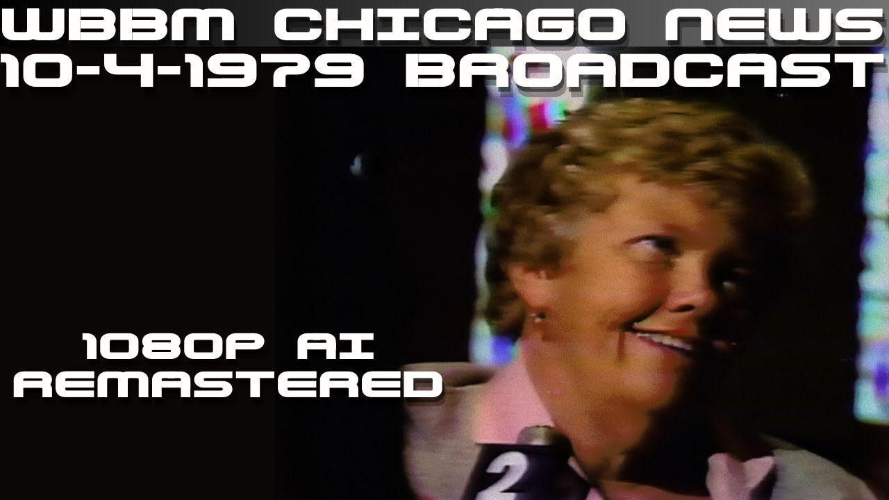 WBBM 2 Chicago News (partial) remastered from October 4, 1979 - YouTube