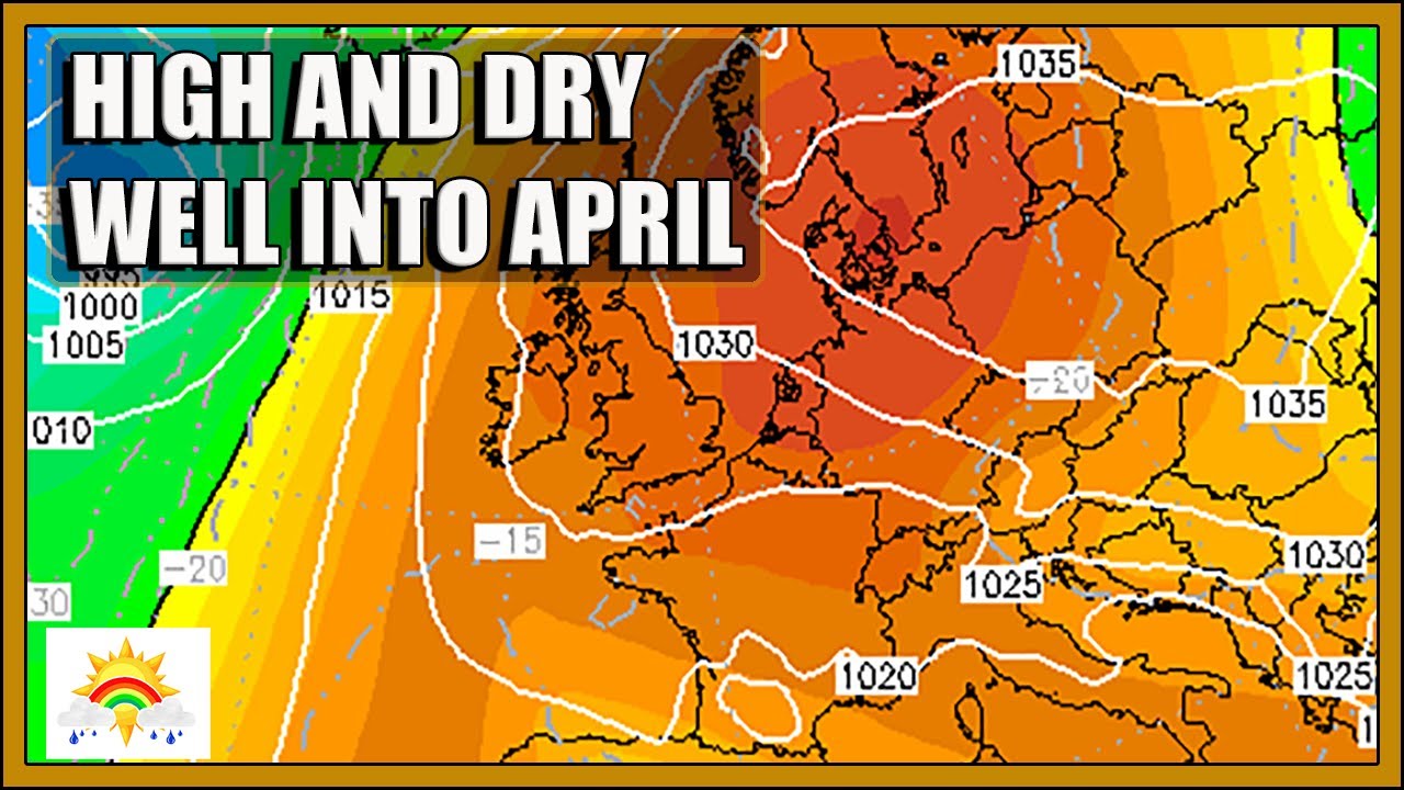 Ten Day Forecast: High And Dry Well Into April... - YouTube