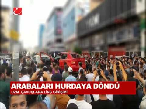 UZMANÇAVUŞA LİNÇ GİRİŞİMİ