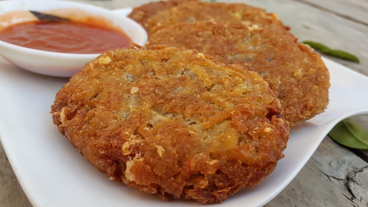 crispy potato hash brown recipe by sweet n salt - YouTube
