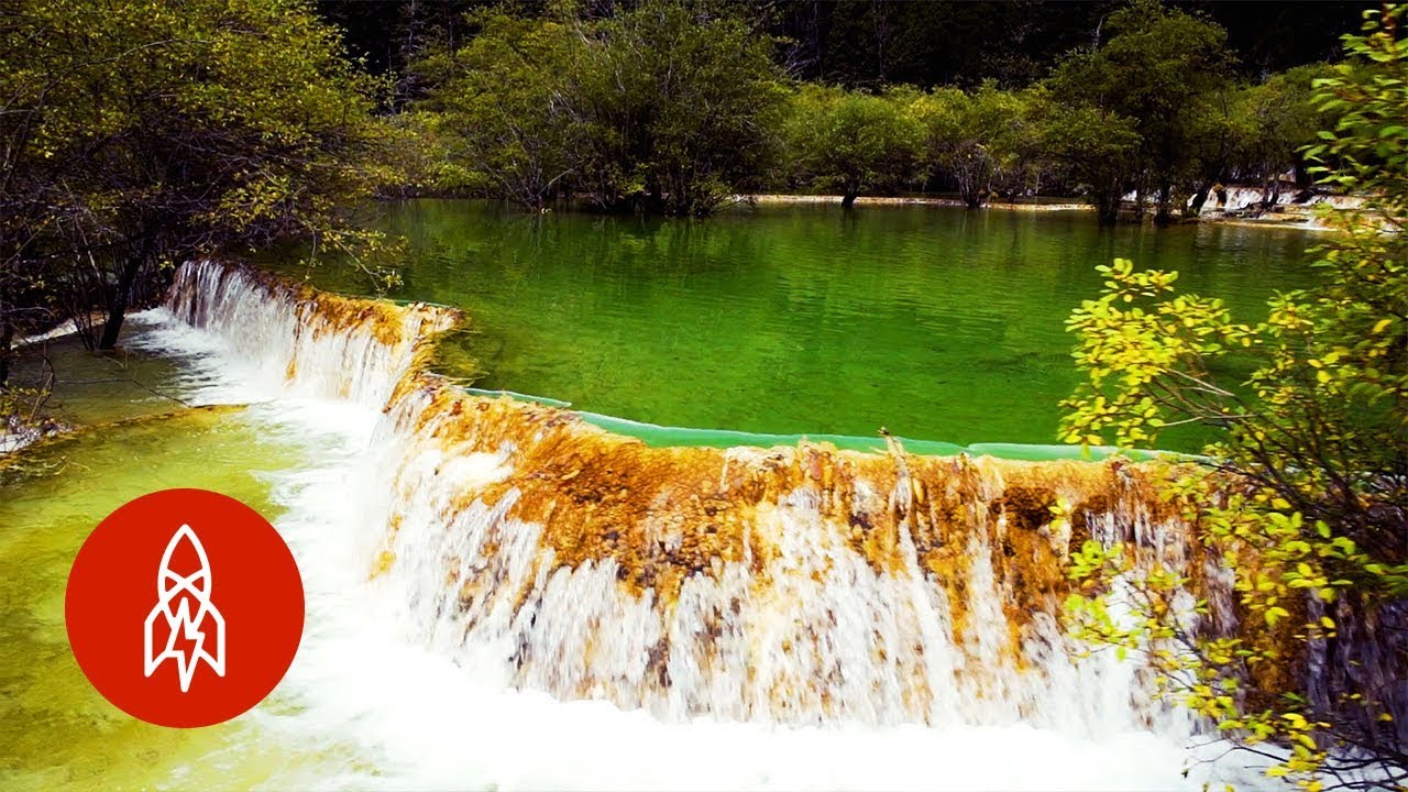Escape to China’s Huanglong Hot Springs - YouTube