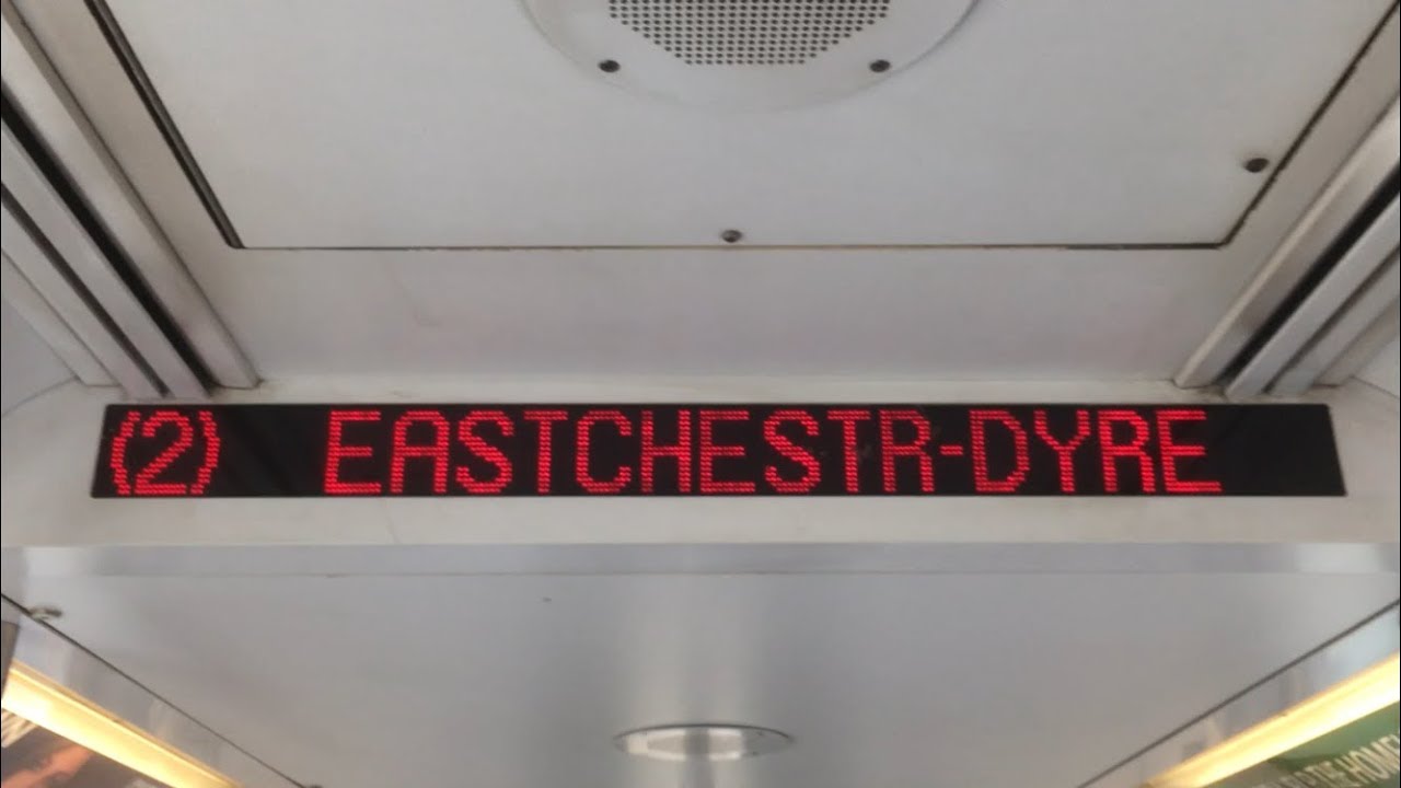 IRT Dyre Ave Line: Eastchester bound R142 (2) Train Ride from East ...