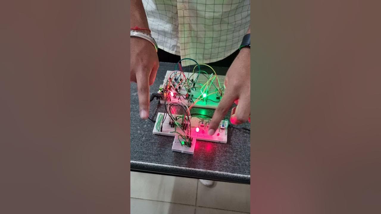 Digital Lock using basic Logic Gates || VITC - YouTube