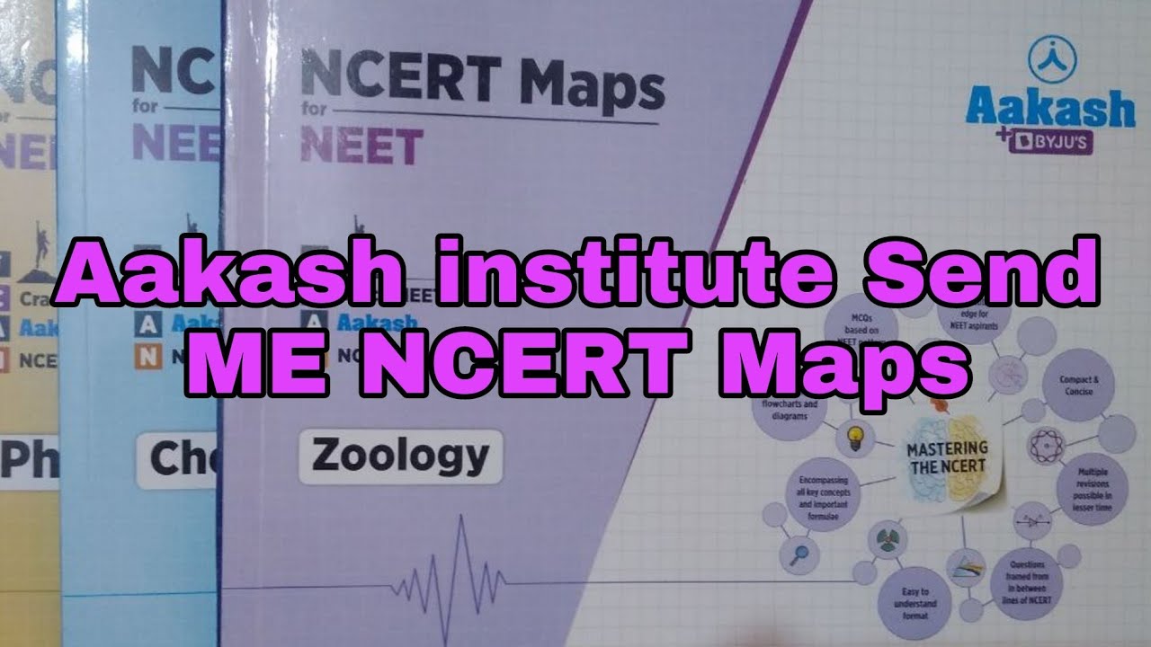 unboxing Aakash Institute NCERT Maps || Let's Crack Neet with Aakash ...
