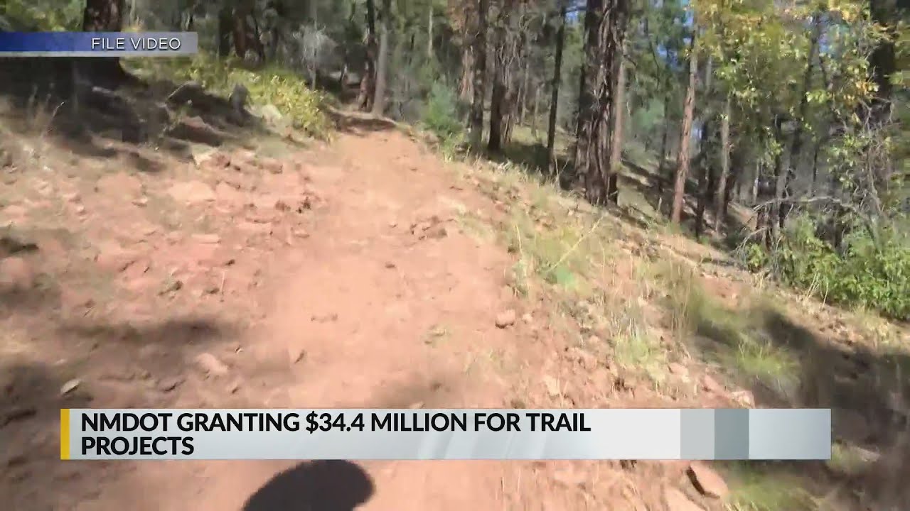 NMDOT grants $34.4M for New Mexico trail projects - YouTube