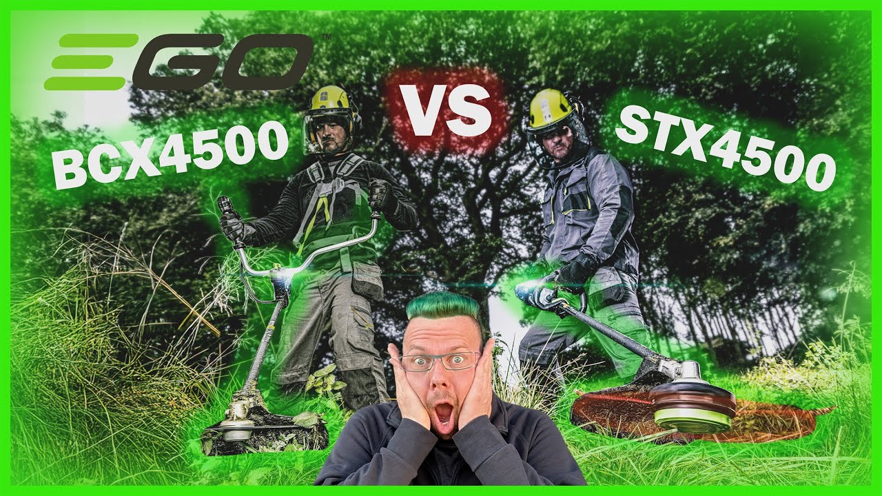 EGO Power+ Pro X Rasentrimmer & Freischneider BCX4500 vs. STX4500 ...