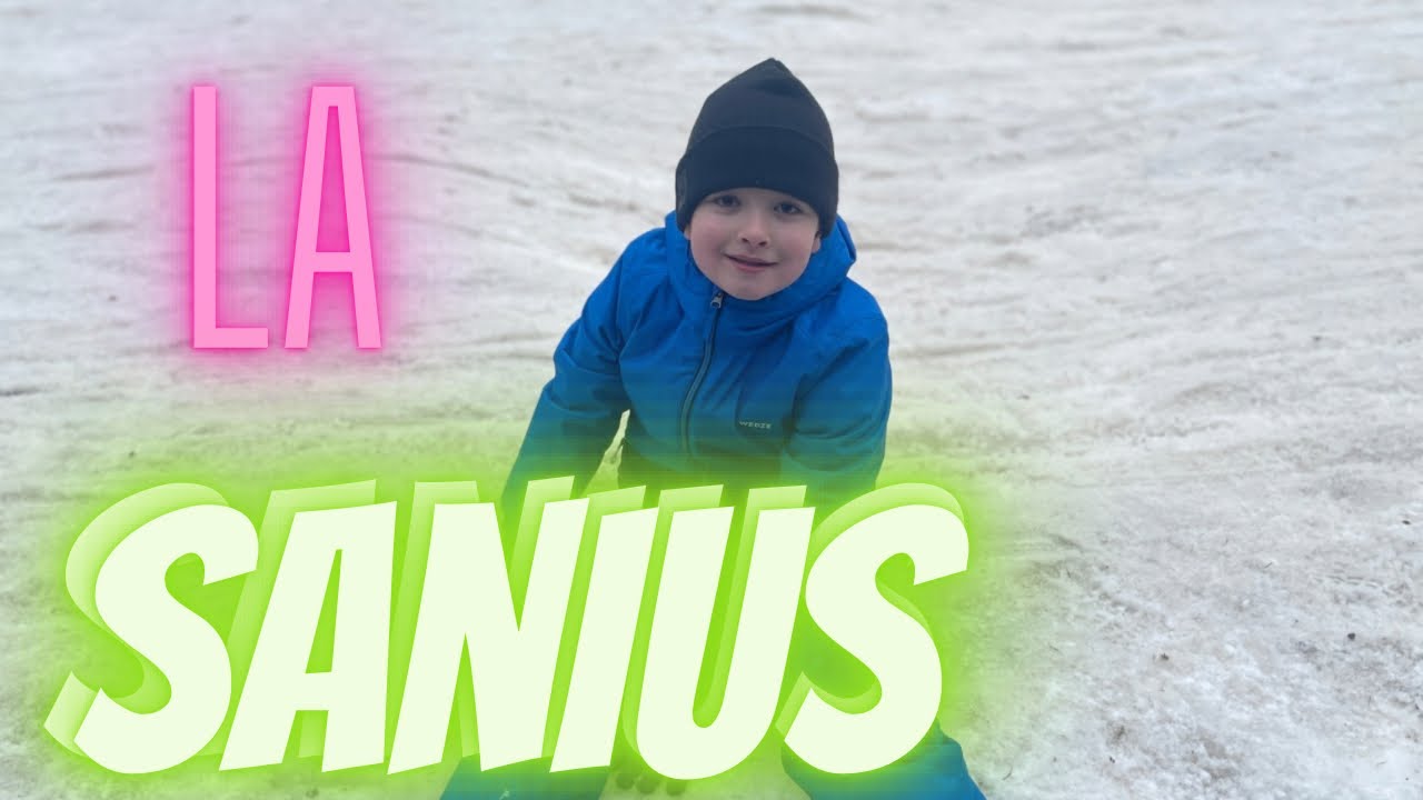 La sanius 😂😂😂 #snow #fun - YouTube