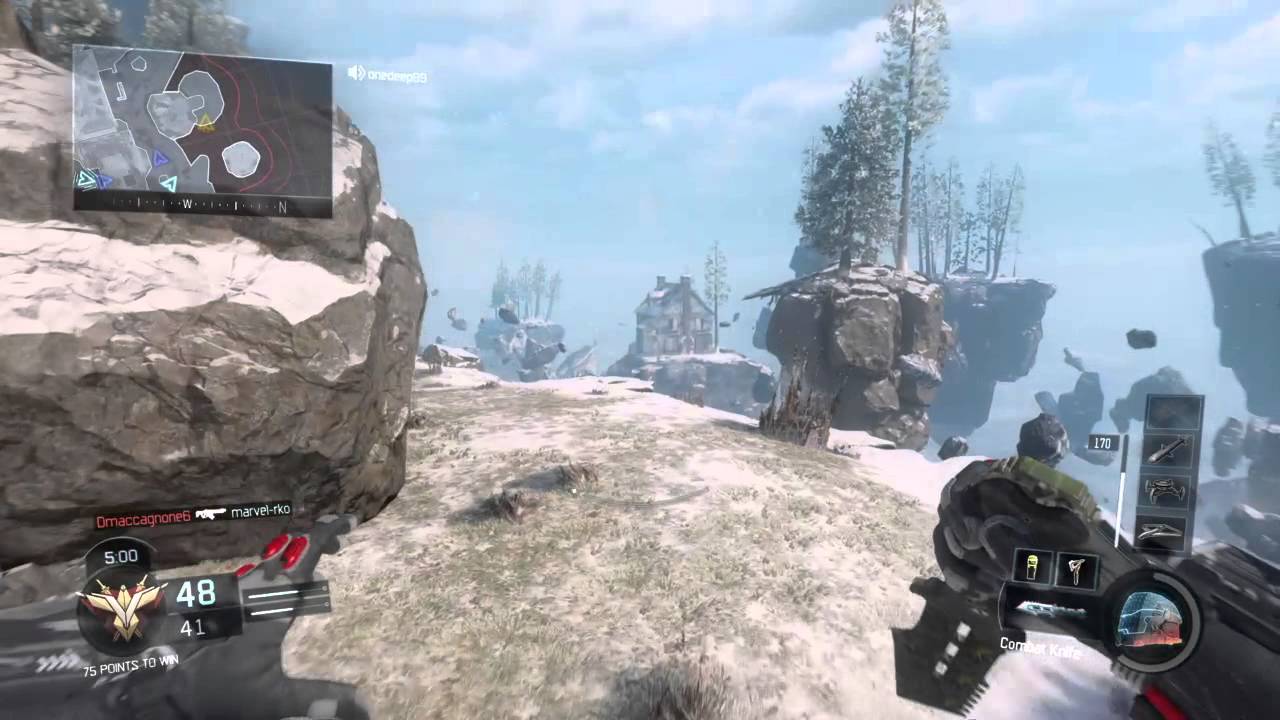 COD:BO3,Knife and combat axe only!!!! - YouTube