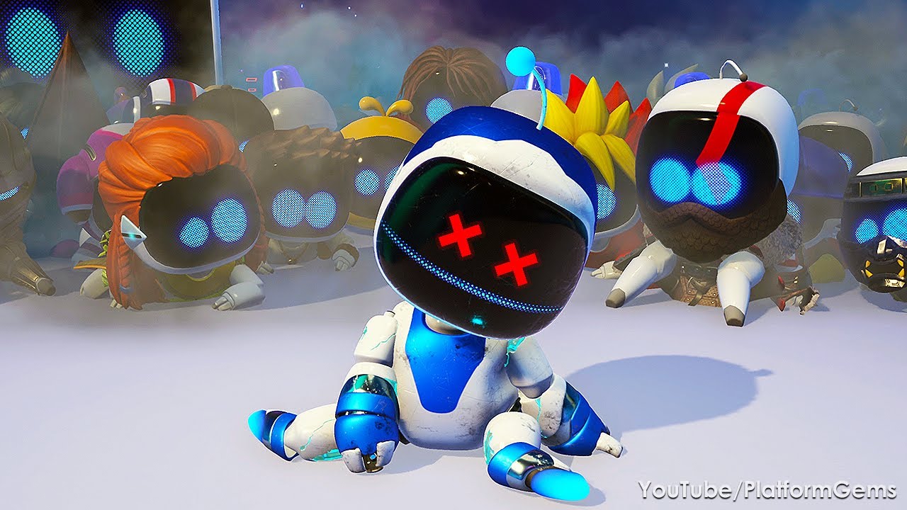 ASTRO BOT Final Boss + Ending (Space Bully Nebulax) - YouTube