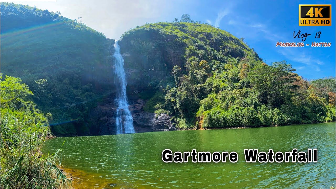 Gartmore waterfall 🇱🇰🍃 maskeliya. මාවුස්සා කැලේ ඡලාසය 🍃💦. Upper ...