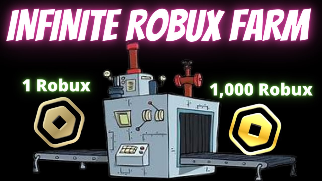 A legit infinite unlimited free robux farm.... - YouTube