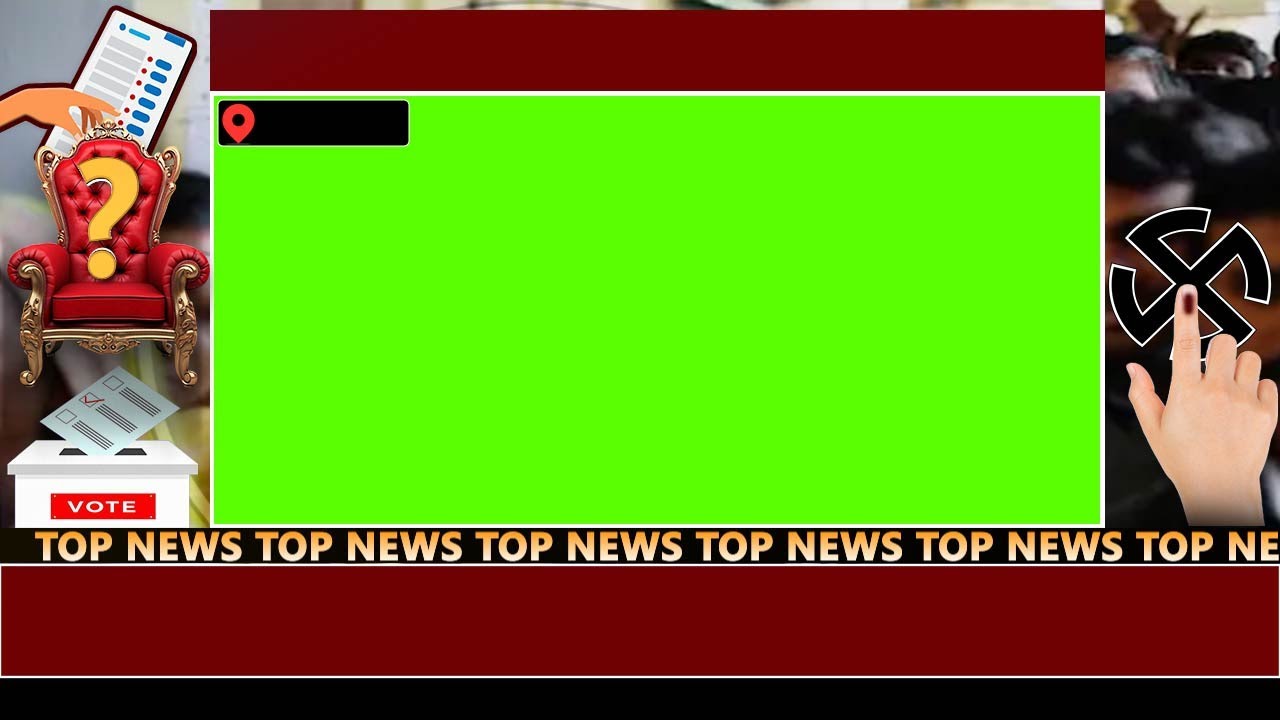 election green screen | green screen election free | news template | # ...
