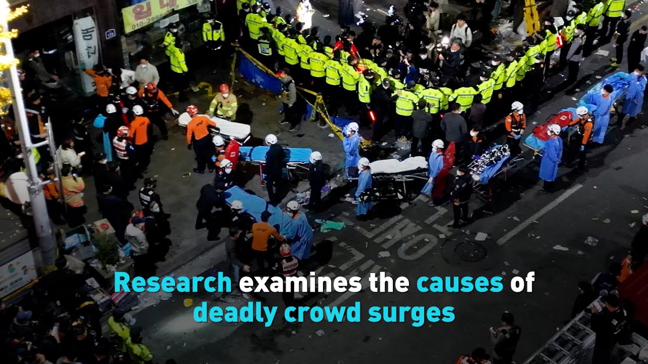 Research examines the causes of deadly crowd surges - YouTube