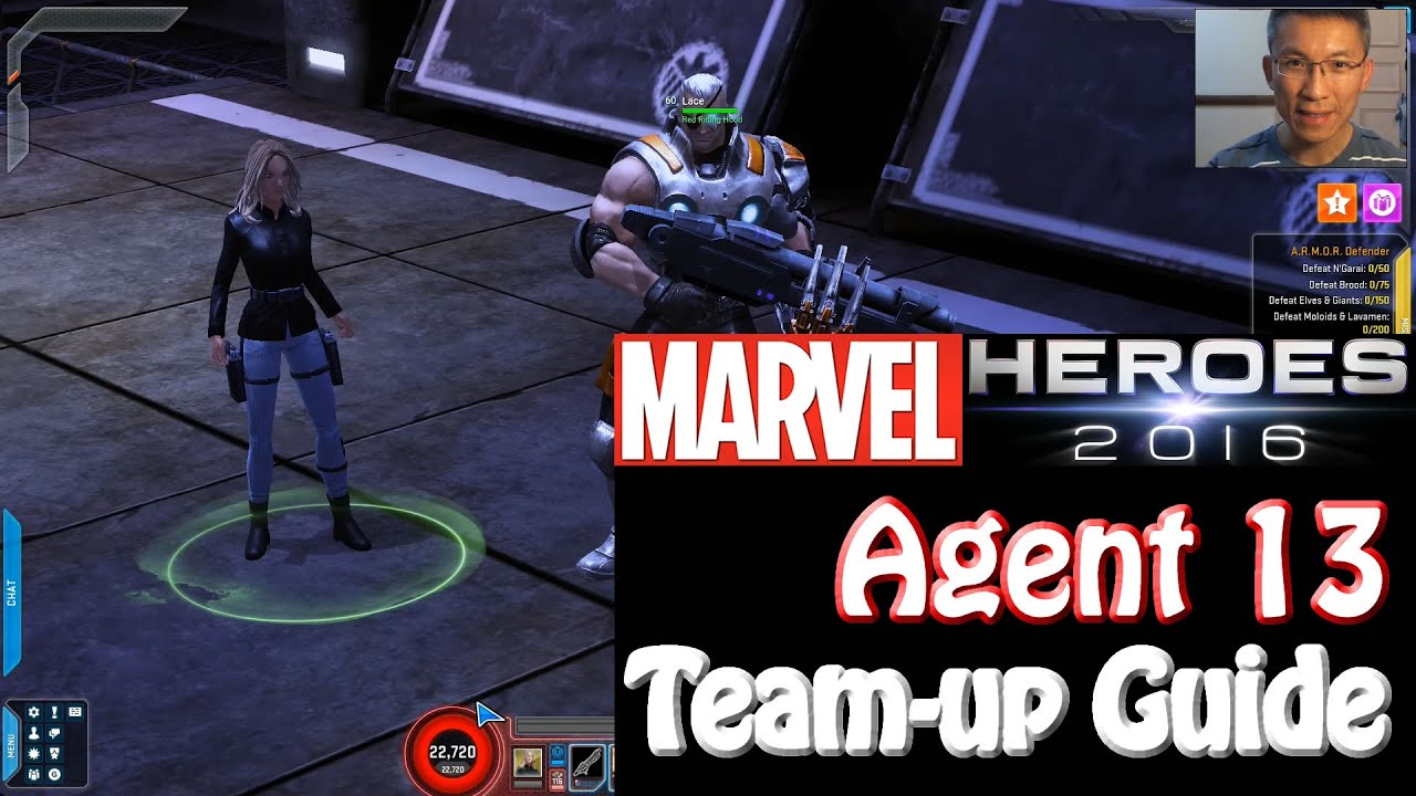Marvel Heroes Agent 13 Team-up Guide - YouTube