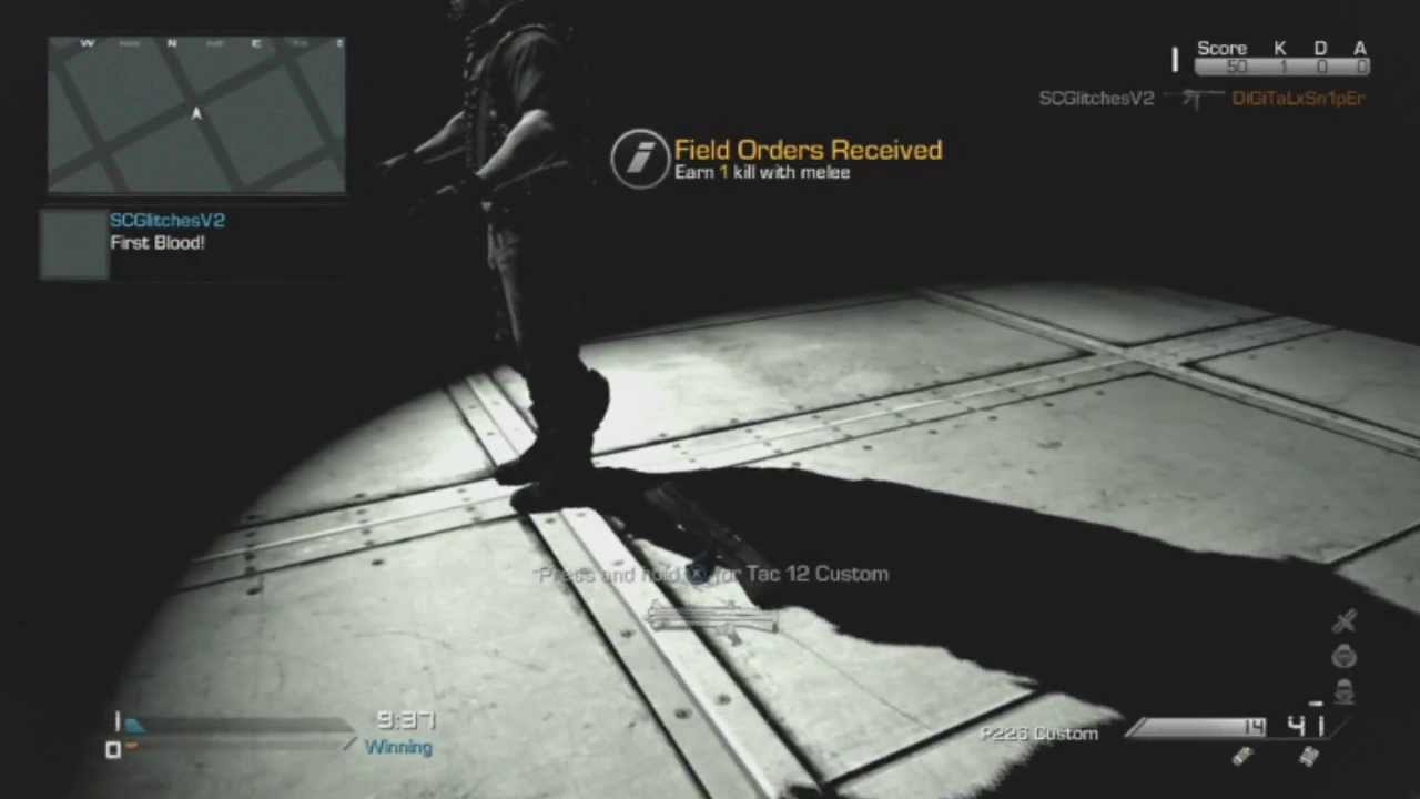 COD Ghosts Infections - Checkerboard Map With Modified Killfeed - YouTube