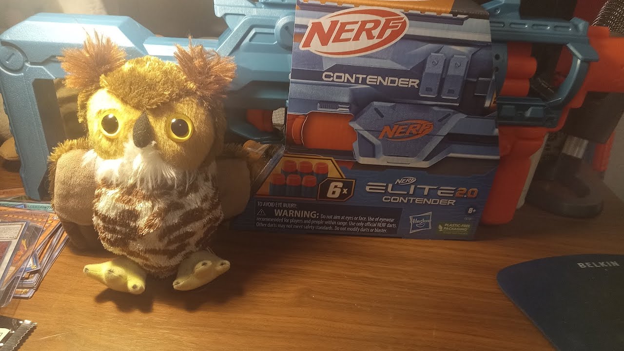 Nerf Elite 2.0 Contender Review! An Elusive Blaster. - YouTube