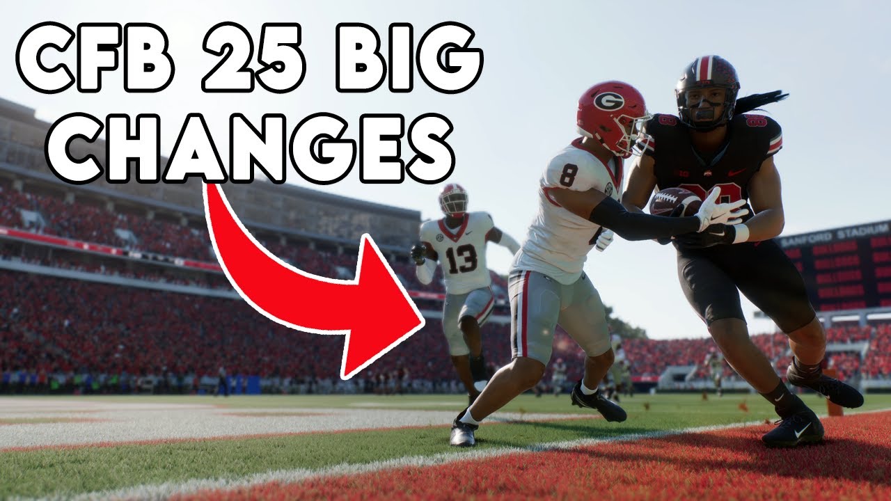 BIG Updates Coming to College Football 25 - YouTube