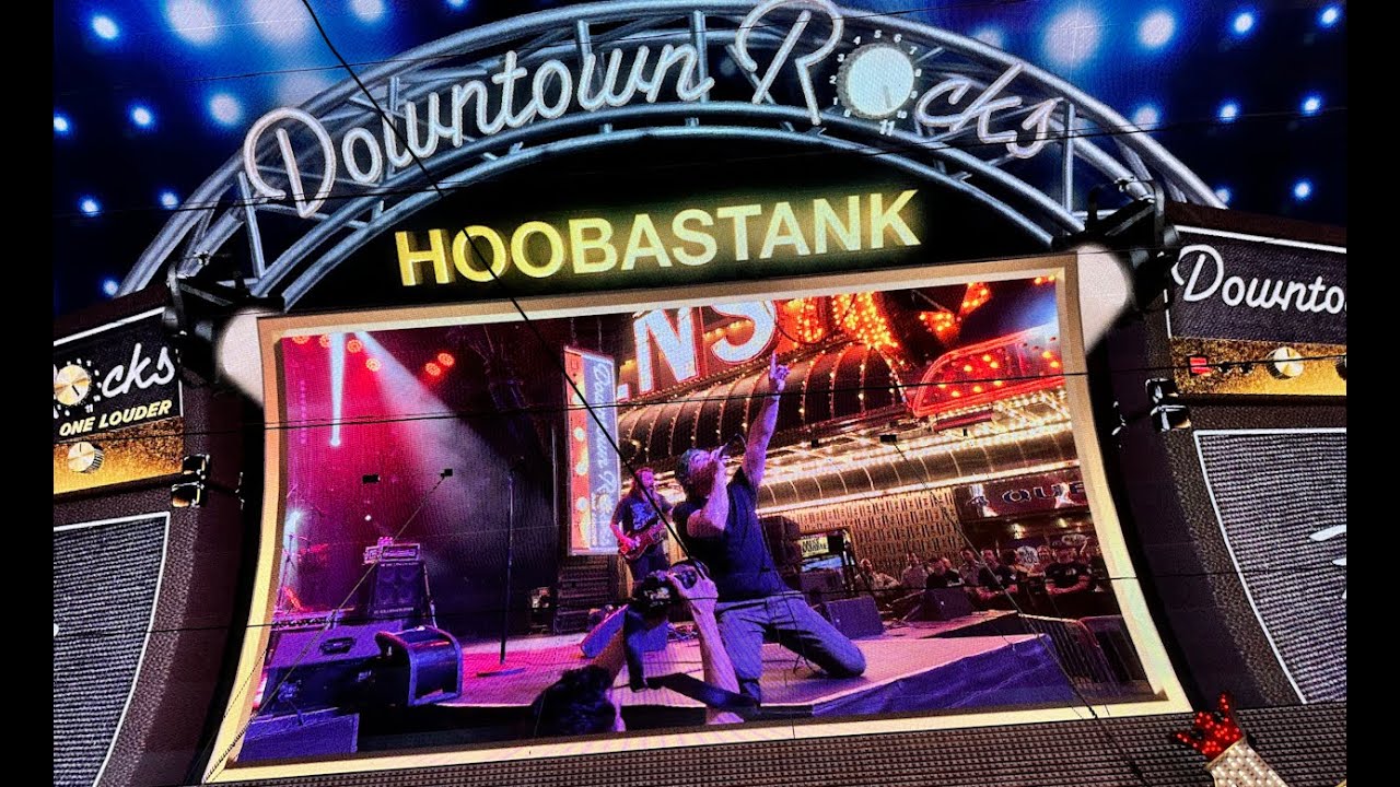 Hoobastank - The Reason [Live] (2024) - Freemont Street Experience, Las ...