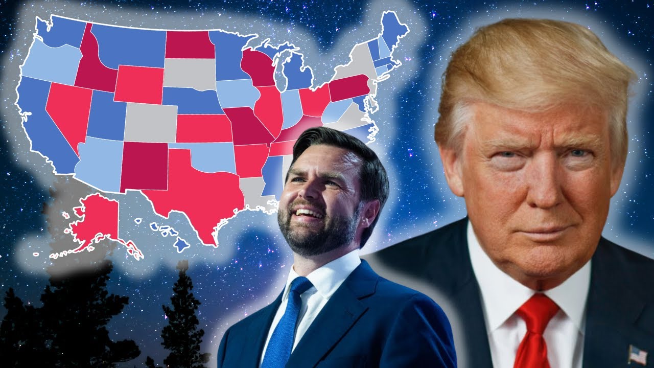 An early look at the 2028 US Electoral Map - YouTube