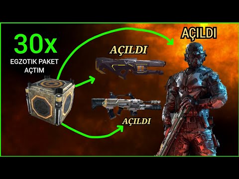 11bin kredi alıp 30 tane egzotik paket açtım! Yeni silahlarım ve ONI zırhım 😍 Küresel Maçları | #MC5