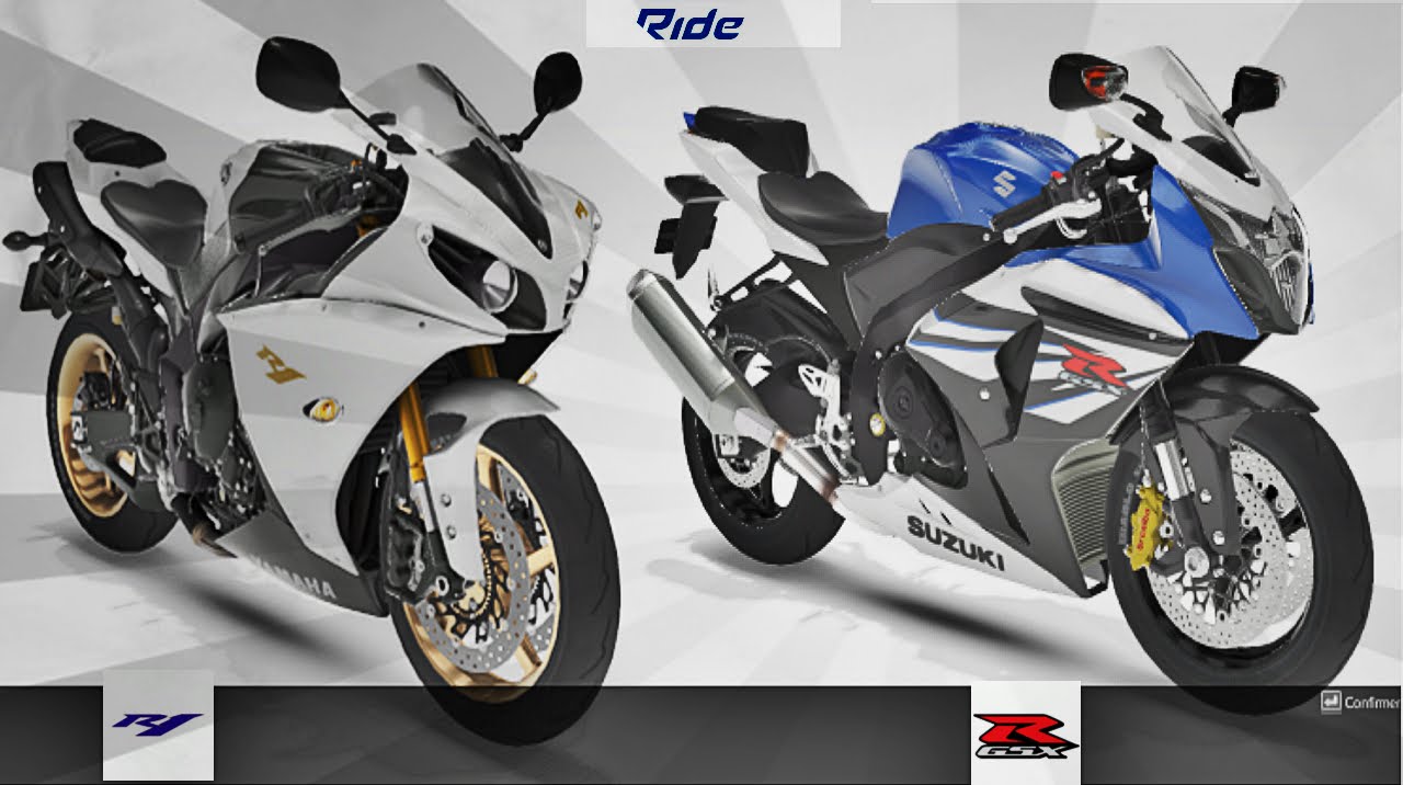 #1 ‹ Ride › Yamaha R1 VS Suzuki GSX-R - YouTube