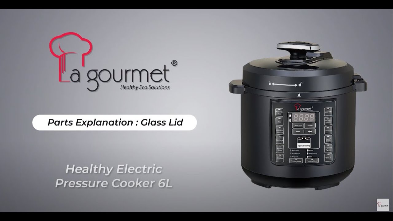 Pressure Cooker Parts Explanation Glass Lid - YouTube