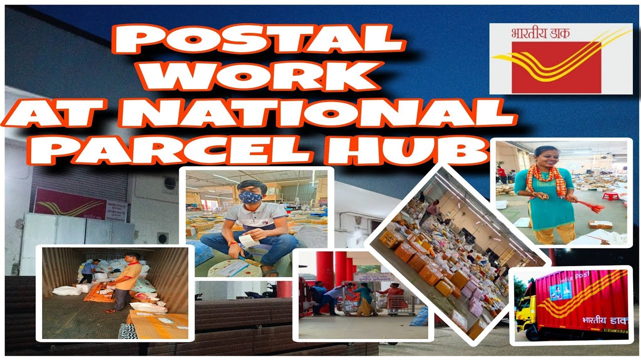 Postal Work At National Parcel Hub || Full Video || India Post Parcel ...