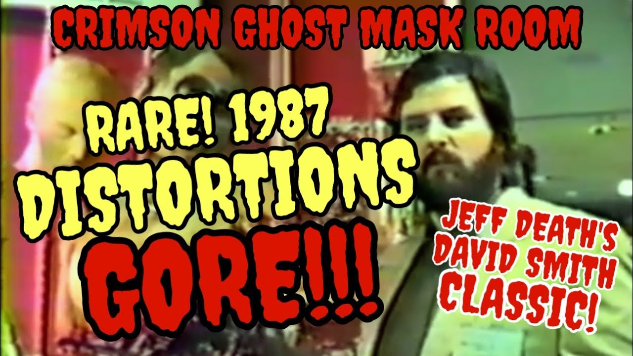 Crimson Ghost Mask Room VERY RARE DISTORTIONS UNLIMITED 1987 PROP • David Smith BAT • Death ...