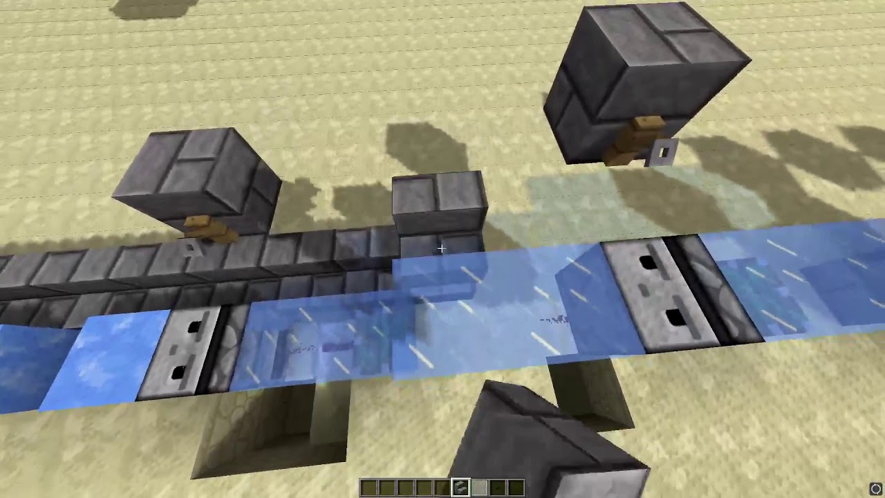 Minecraft Redstone: Ice Pusher - YouTube