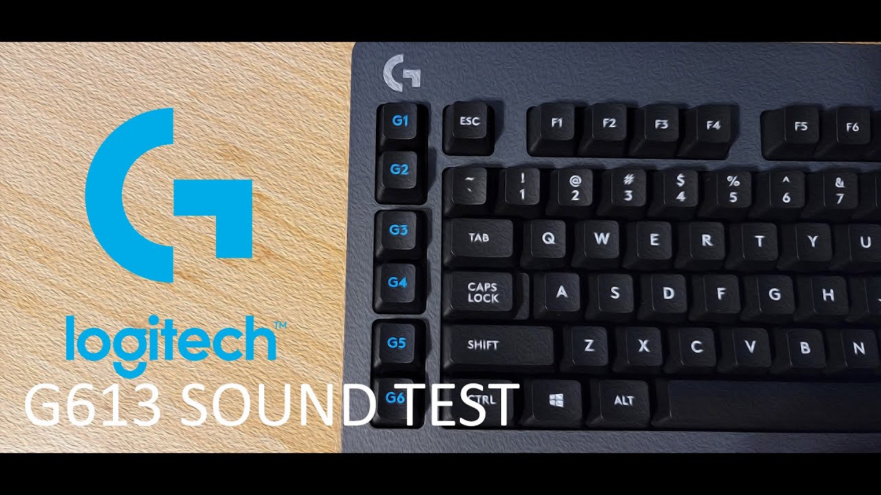 Logitech G613 Wireless Mechanic Keyboard Typing Sound Test YouTube logitech-g613-wireless-mechanic-keyboard-typing-sound-test-youtube