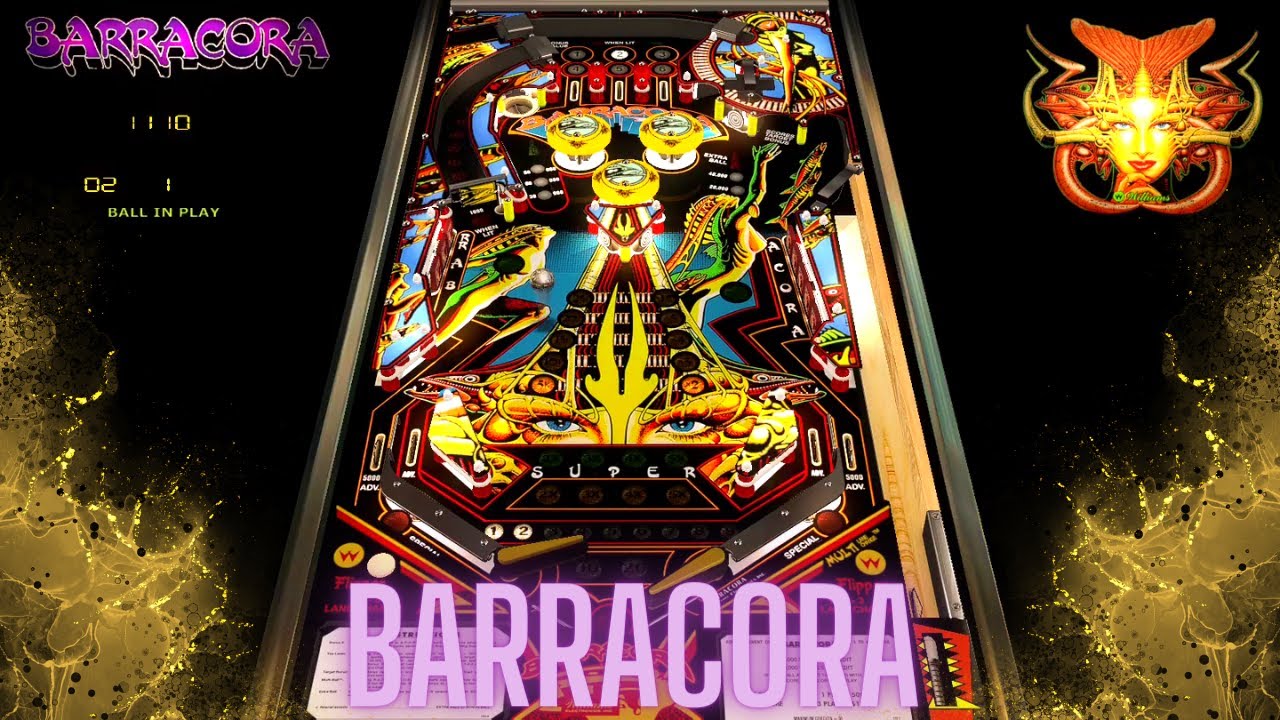 Barracora VPX (Williams, 1981) - VR Room UnclePaulie - YouTube
