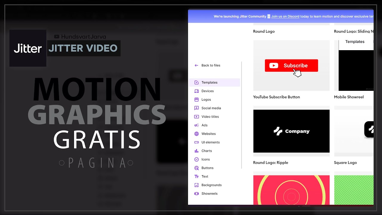JITTER | MOTION GRAPHICS GRATIS | TEMPLETES PARA TUS VIDEOS ...