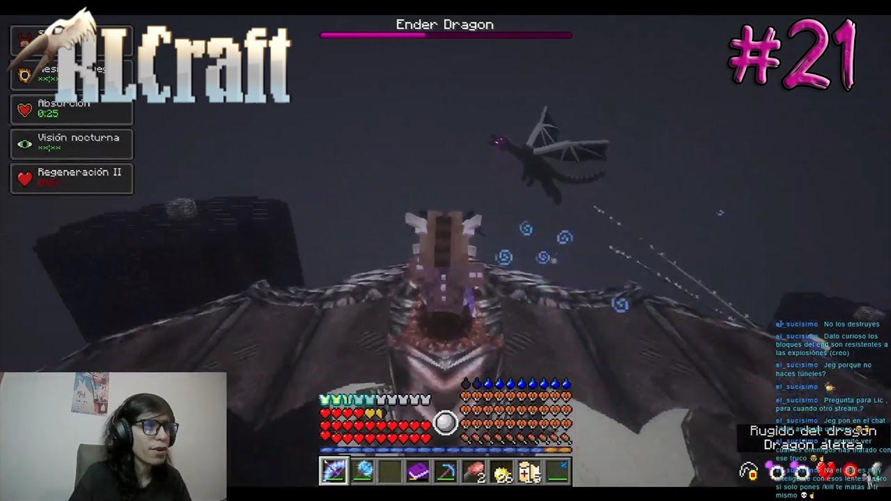 Derrotando Al Ender Dragon RLCraft | The Jeg 21 Minecraft - YouTube