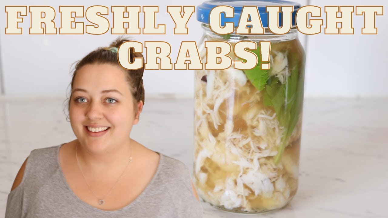 PICKLED CRAB RECIPE | PICKLING BLUE SWIMMER CRABS! - YouTube