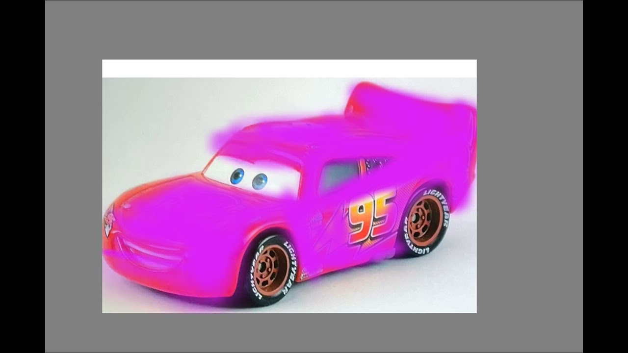 Lightning McQueen Turned Purple - YouTube