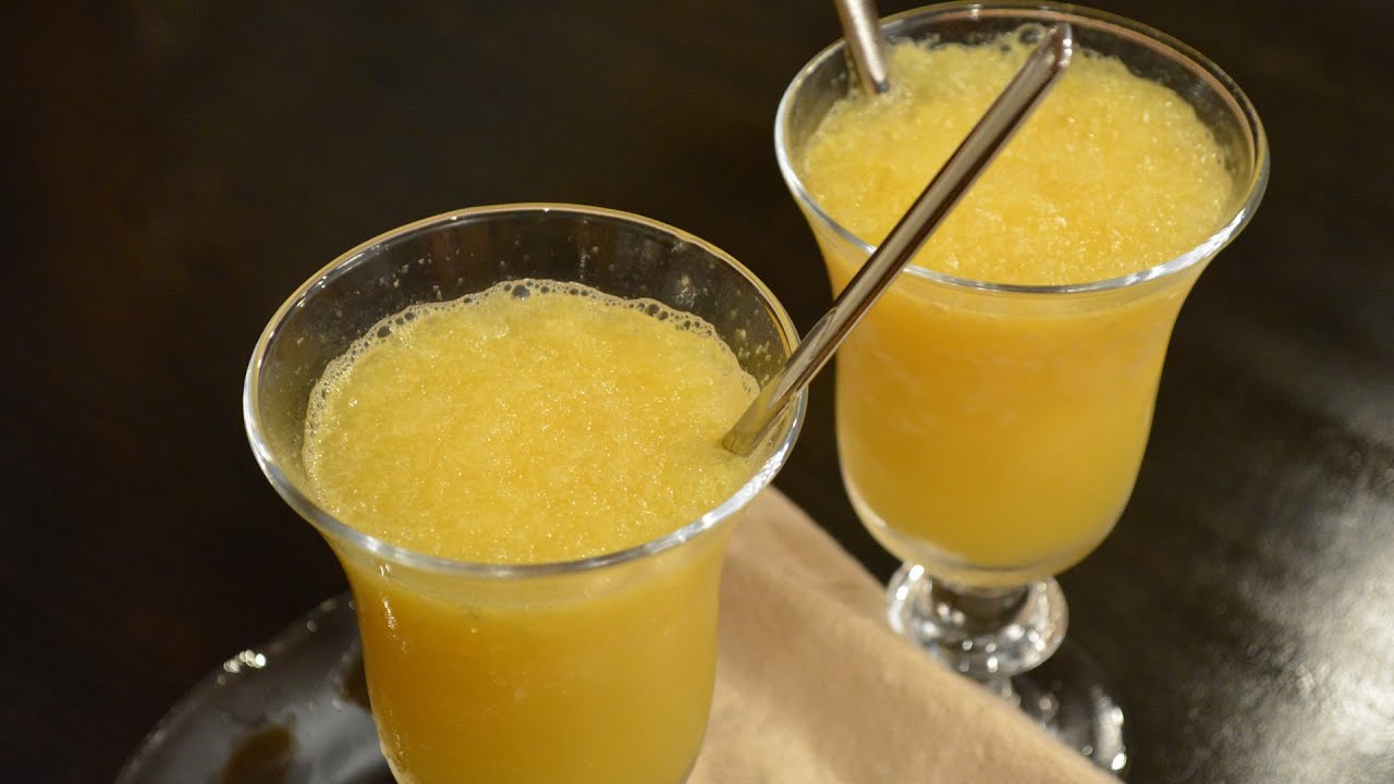 Citrus Slush Cocktail - YouTube