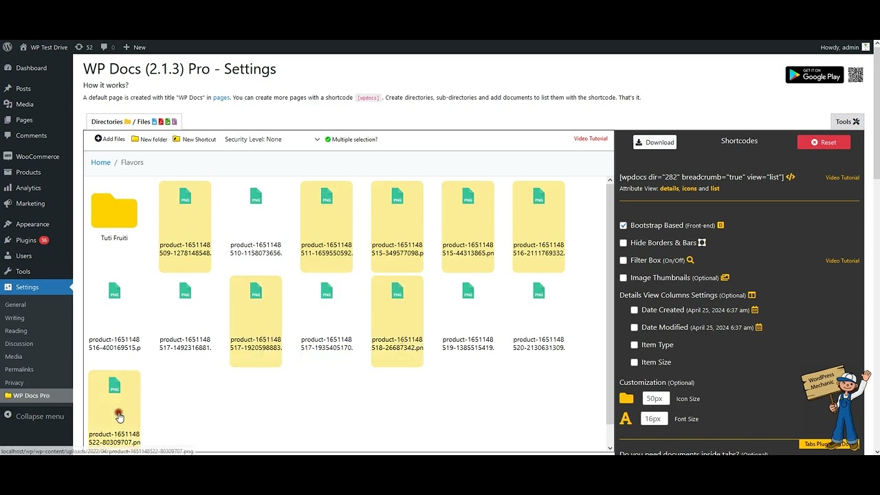 Multiple Selection Feature in WordPress Plugin WP Docs - YouTube