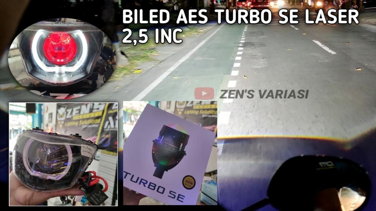 BILED AES TURBO SE LASER 2,5 INC‼️BILED TERANG CUT OF RAPI - YouTube