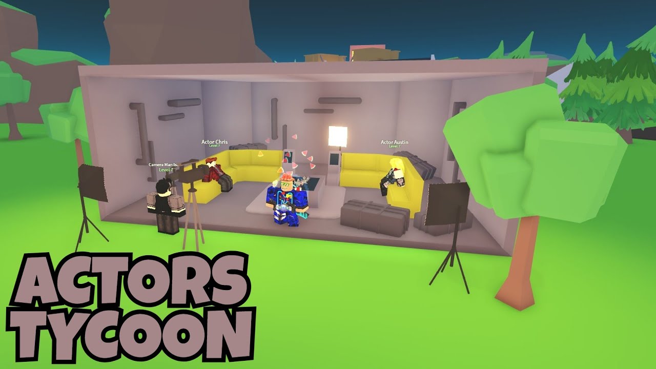 Actors Tycoon 🎬, UPDATE! Actor in Roblox - YouTube
