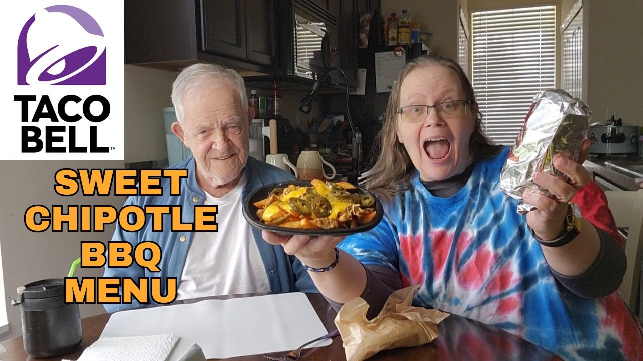Taco Bell NEW Sweet Chipotle BBQ Menu Review - YouTube