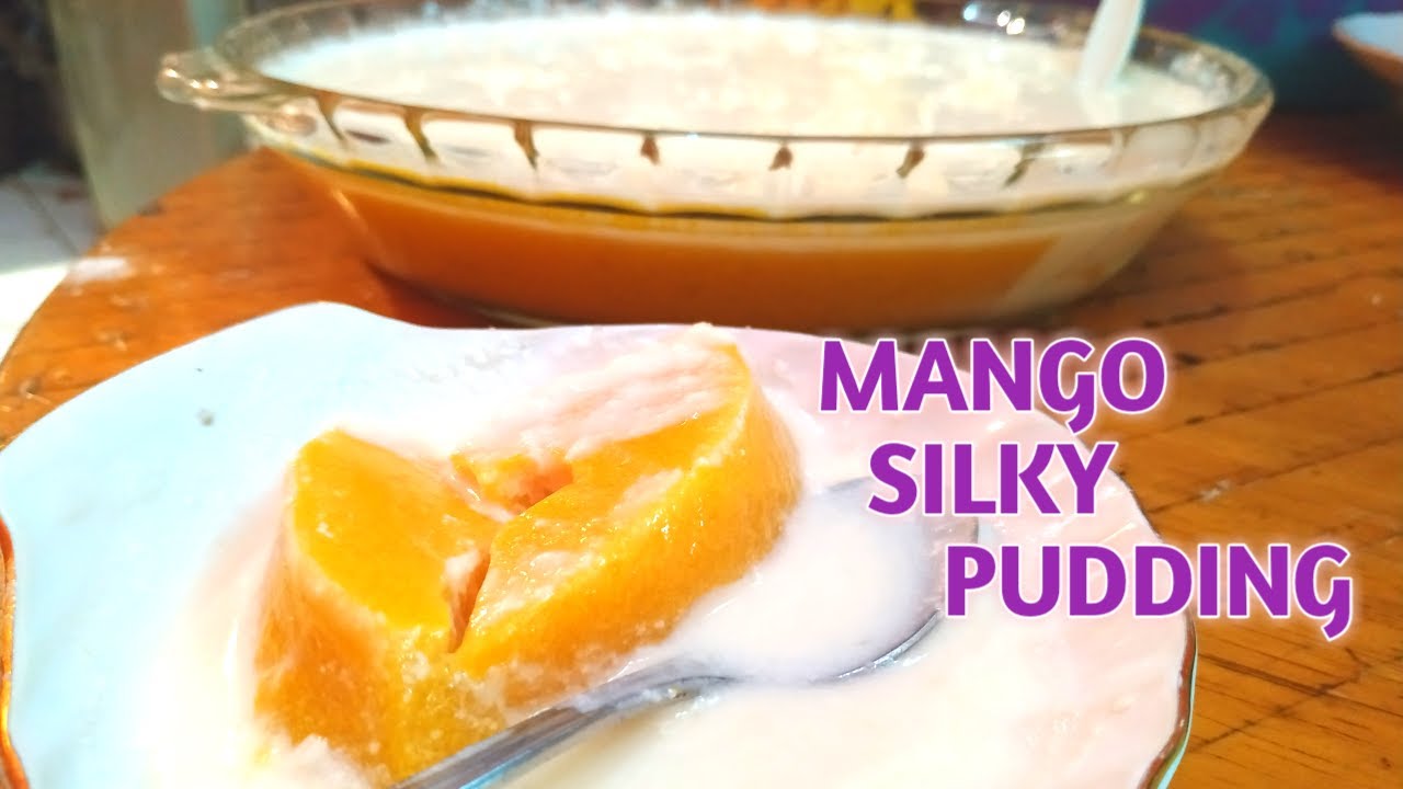 RESEP MANGO SILKY PUDDING - YouTube