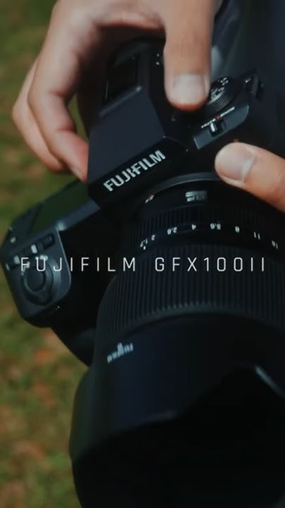 【FUJIFIJM GFX100II】取り外し可能なファインダー - YouTube
