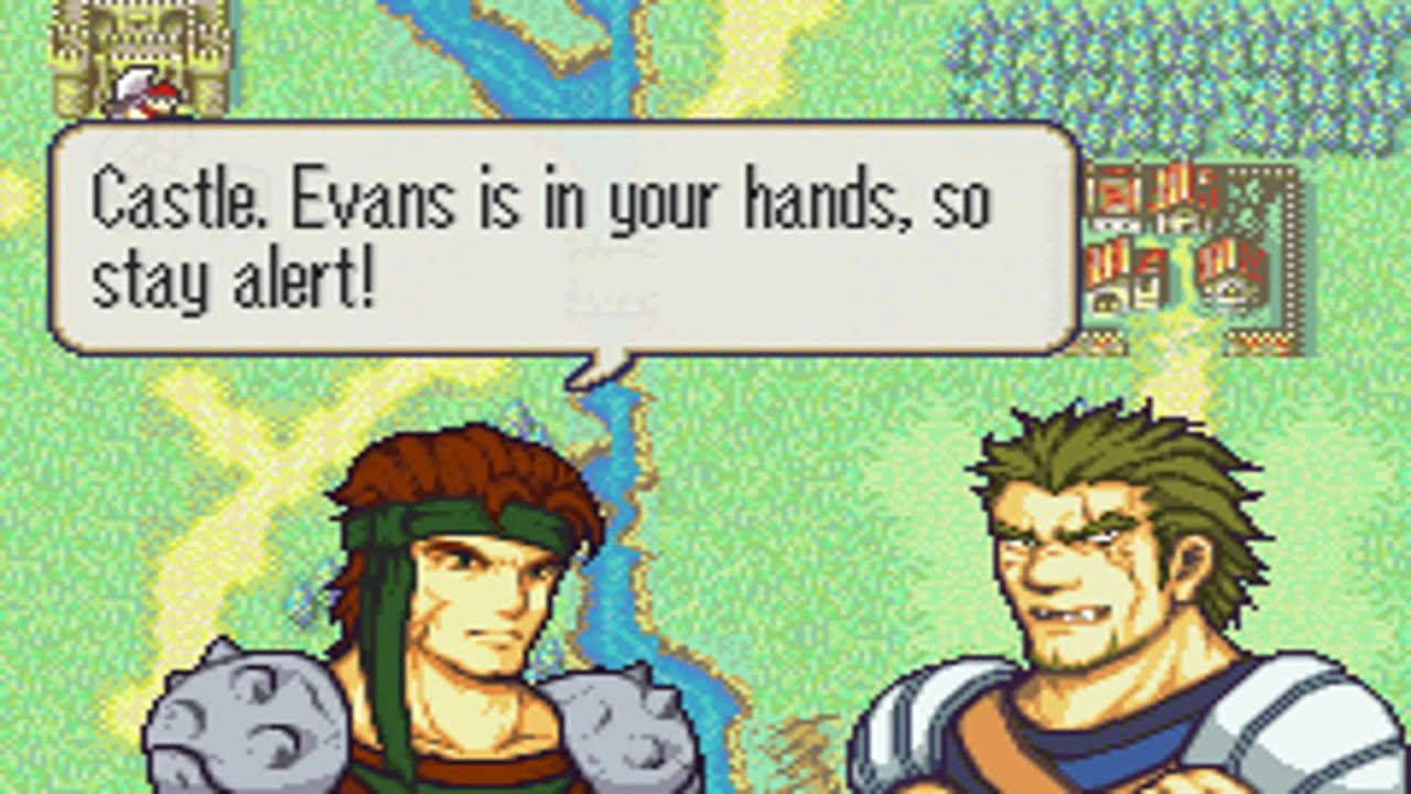 Fire Emblem: FE4 Advance Prologue Gameplay - YouTube