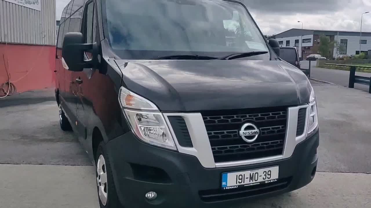 191MO39 - 2019 Nissan NV400 L3 H2 FWD 130 CP AC 270 RR DRS 17,000 - YouTube