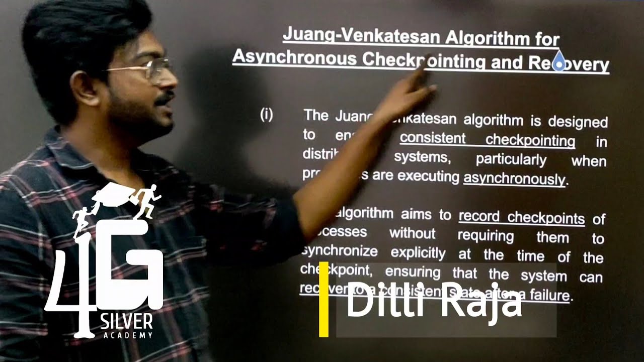Juang Venkatesan Algorithm In Tamil Asynchronous Checkpointing Algorithm In Tamil